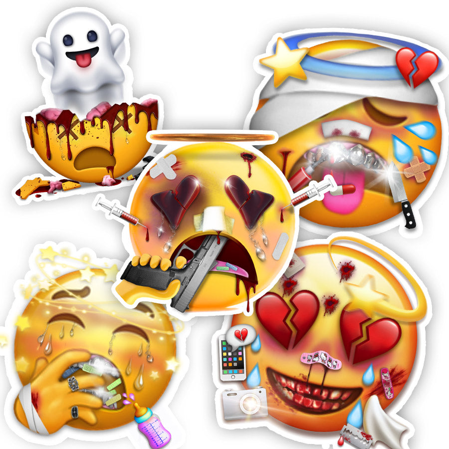 Emoji Sticker Pack (5Pack) – Subtleglint